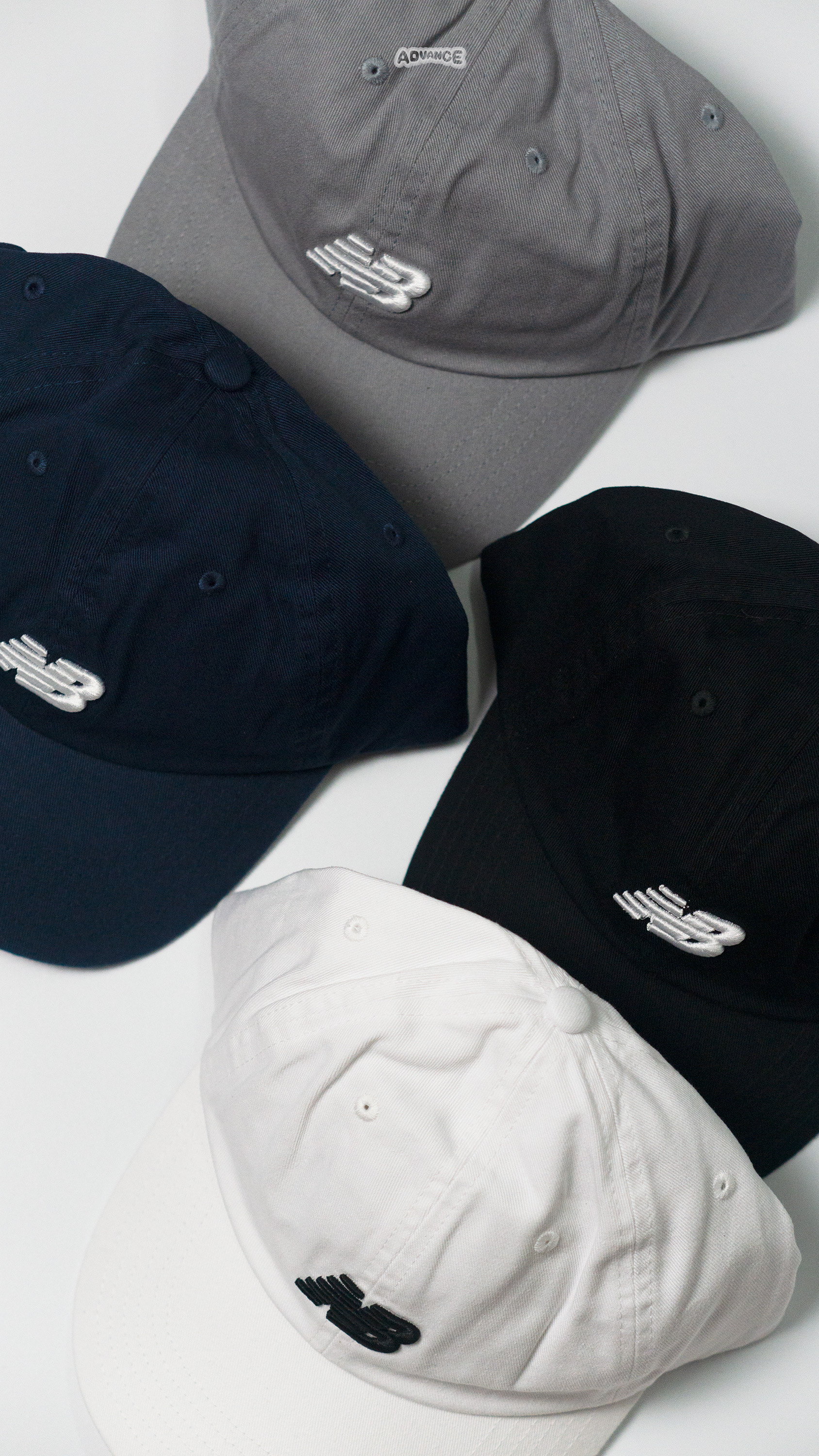[Ready Stock] New Balance "NB" Block Embroidery Curved Brim Cap ...