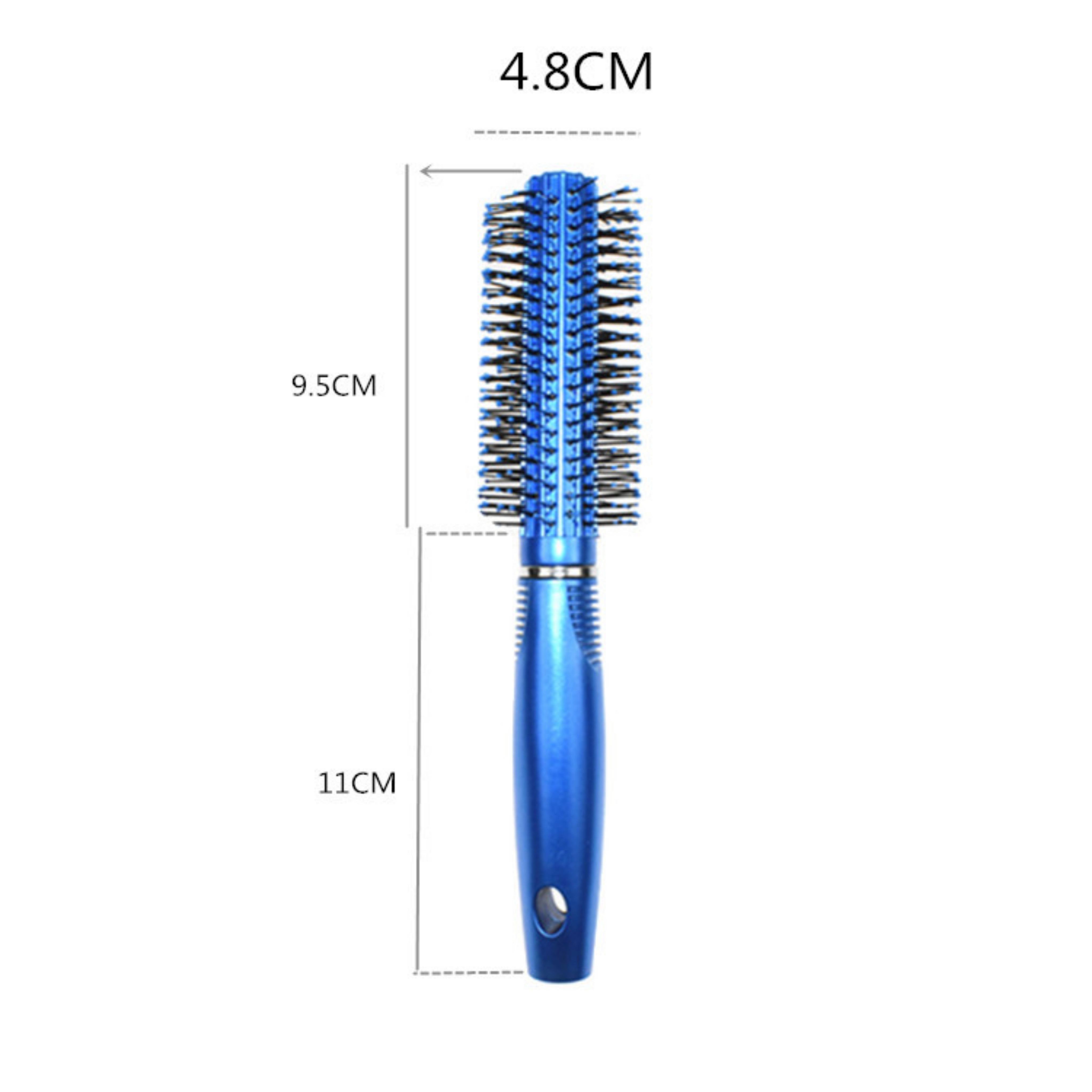 Salon Use Hair Rolling Brush Round Comb Sikat Bulat(Random) | Shopee ...