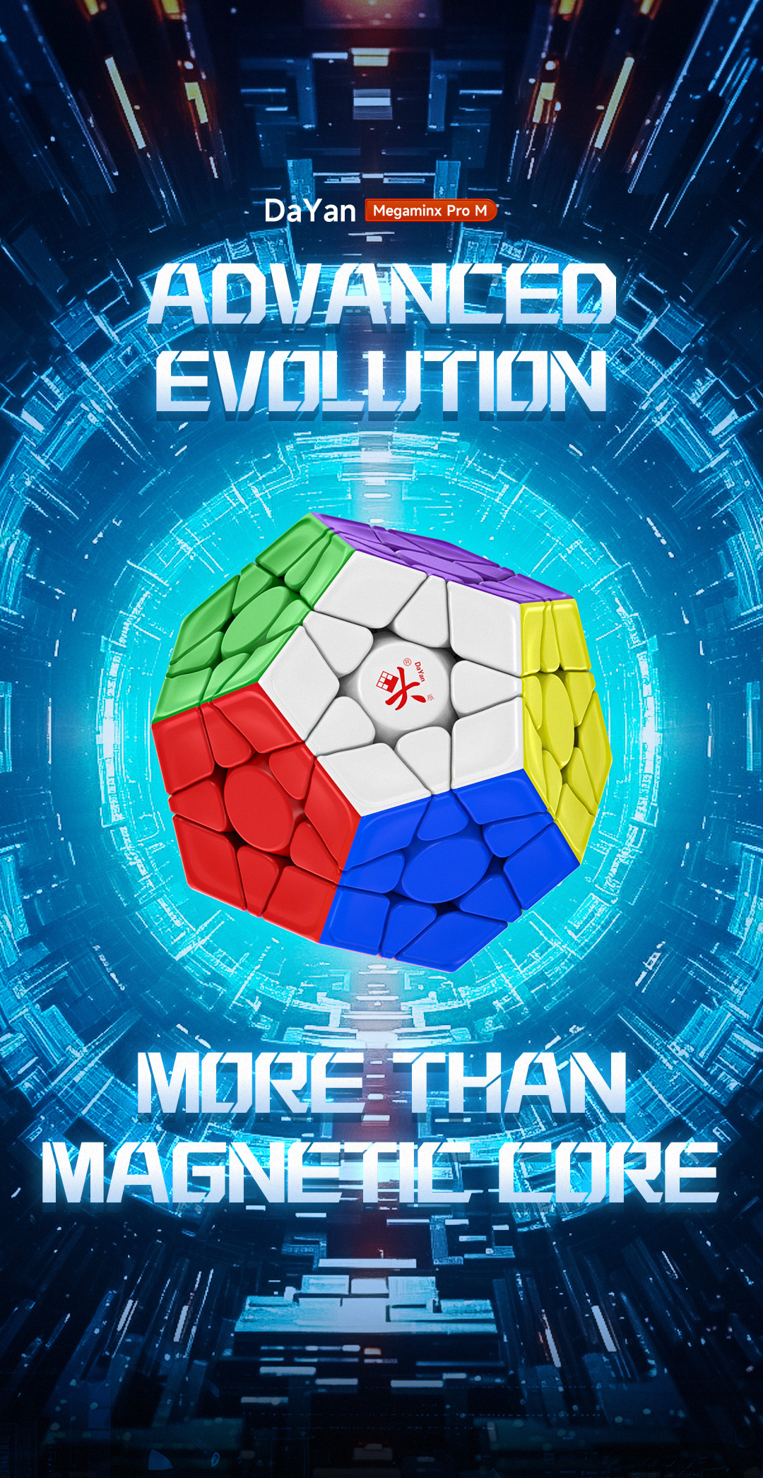 [JPEARLY] Dayan Megaminx Pro | 1st Magnetic Core Megaminx Speedcube ...