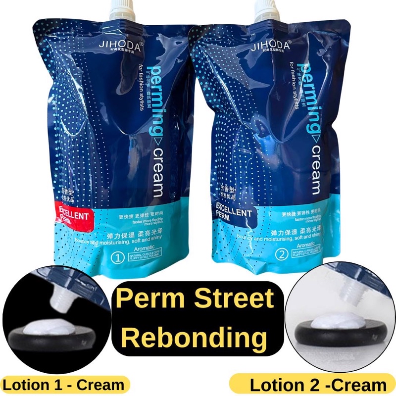 Jihoda Hair Rebonding cream / Digital Perm Cream Straight Iron ...