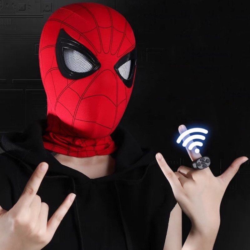 Spiderman Homecoming Headgear Eyes Can Manipulate With Remote Control ...