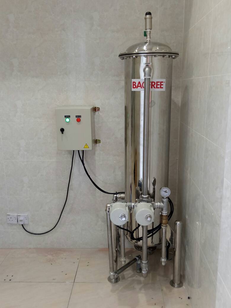 BACFREE ER28S-Auto Backwash Stainless Steel 304 Polished Finishing ...