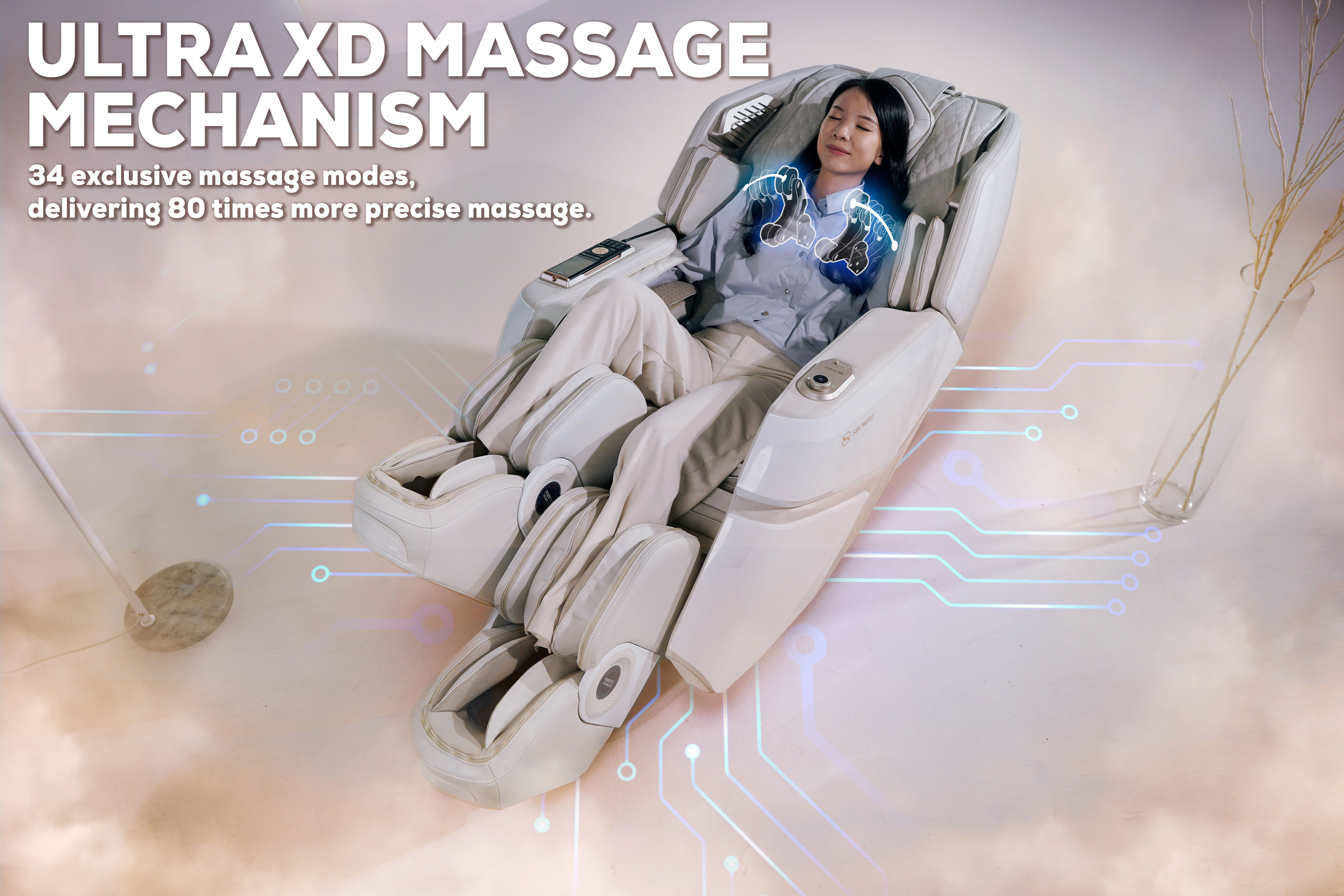 SNOWFIT SkyWalker World's First Walking Robotics Technology Massage ...