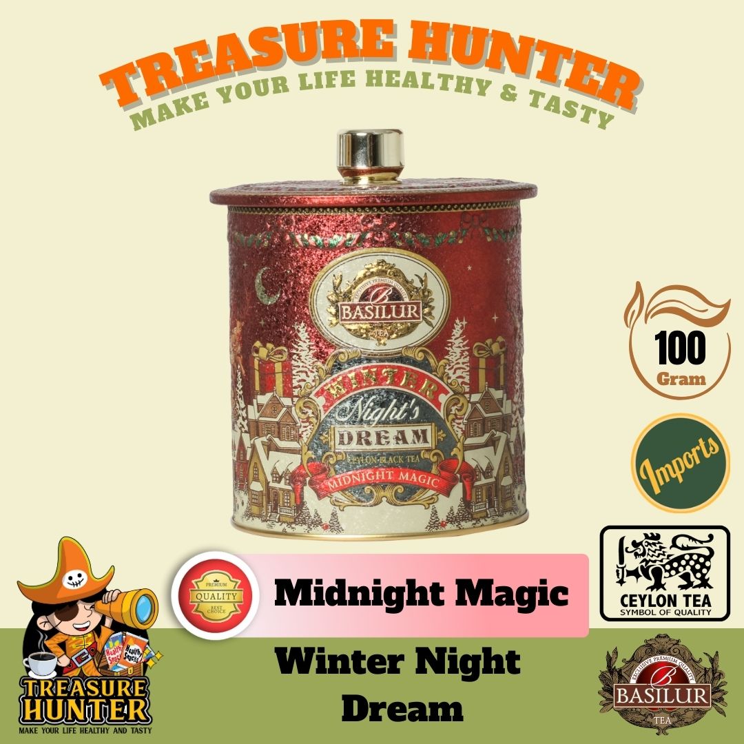 Basilur Winter Night Dream - Midnight Magic 100gram Tea Leaf | Shopee ...