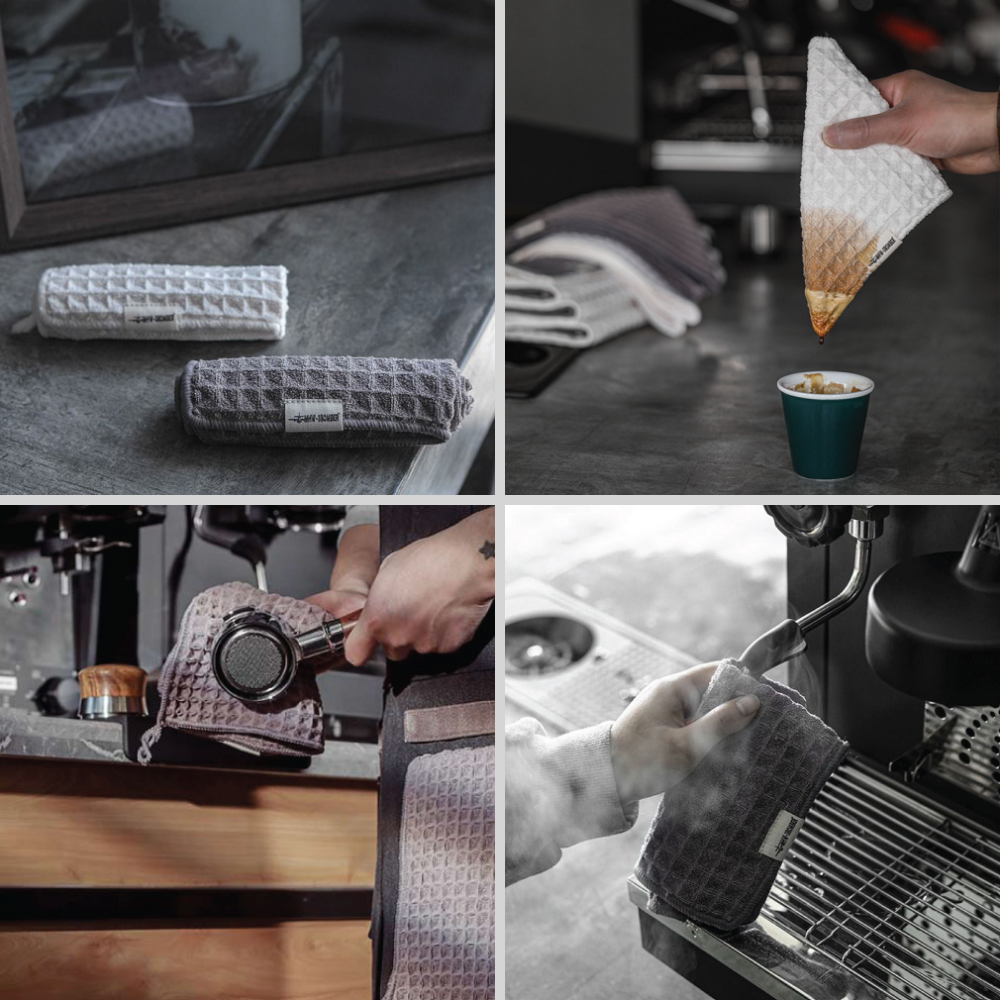 MHW-3BOMBER High Quality Espresso Machine Bar Top Waffle Cloth Towel ...