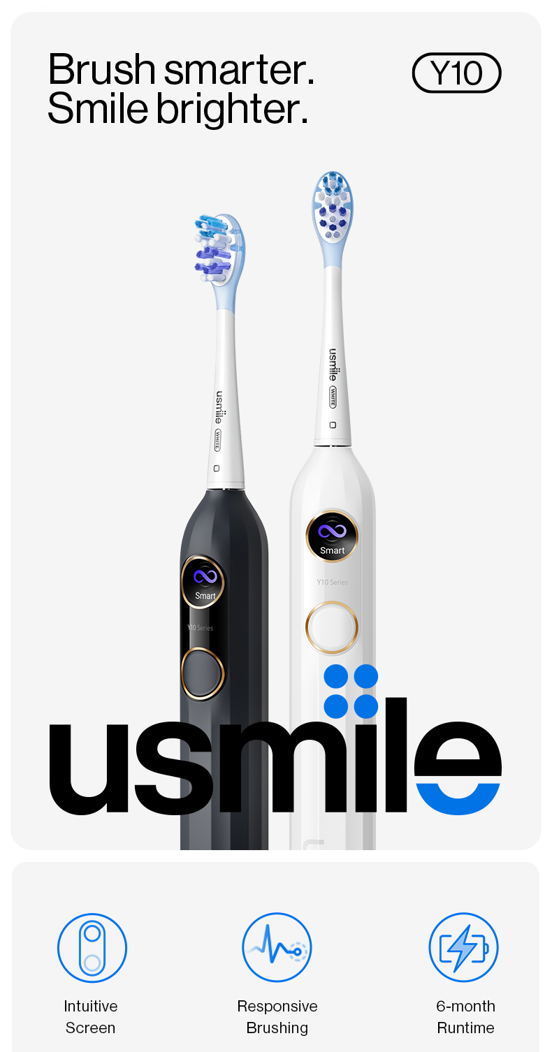 [Full Oral Care Set] usmile Y10 Superclea Sonic Electric Toothbrush ...