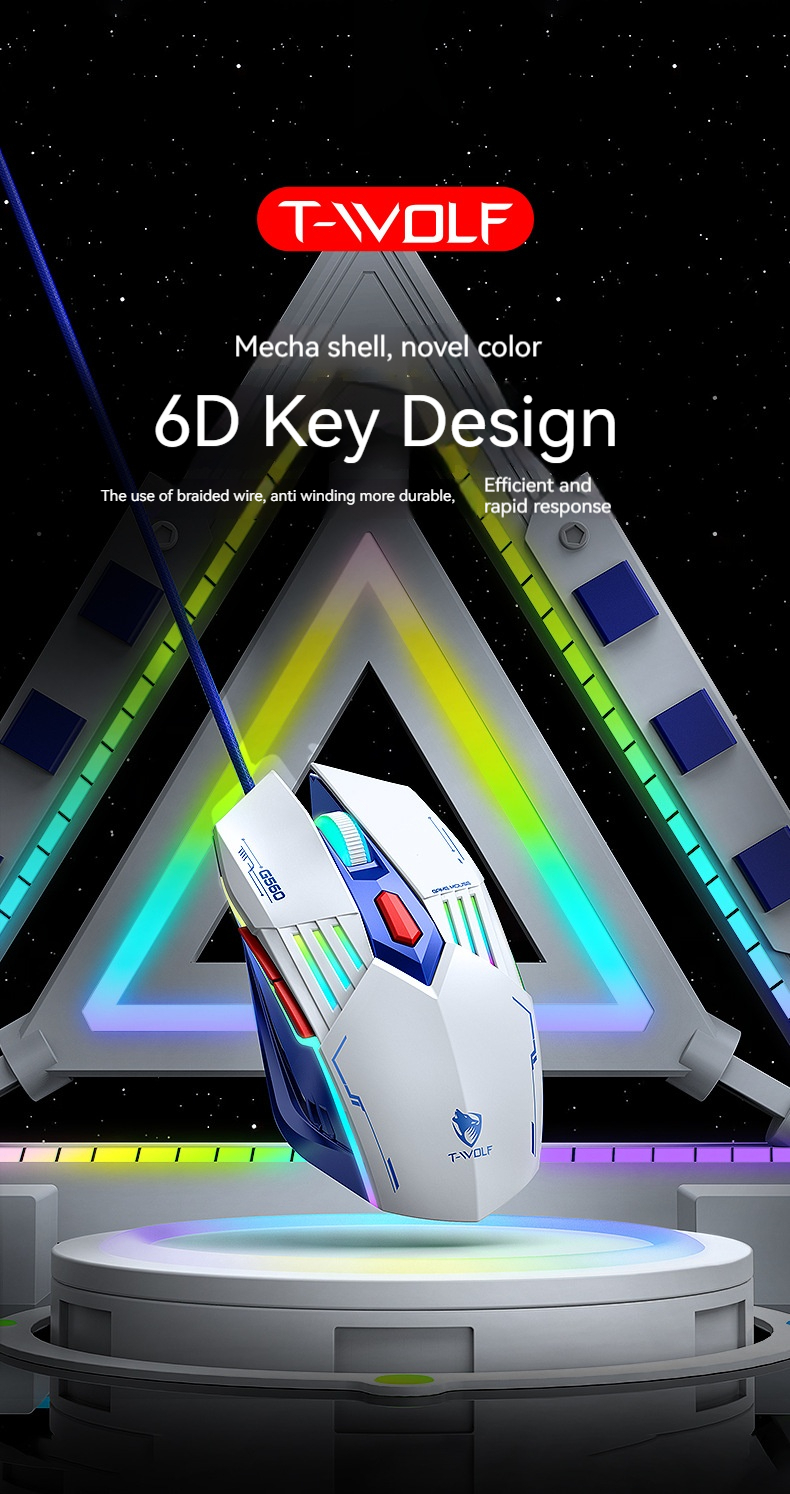 Wired G56 Gaming Mouse 3200Dpi Optical Mouse | Shopee Malaysia