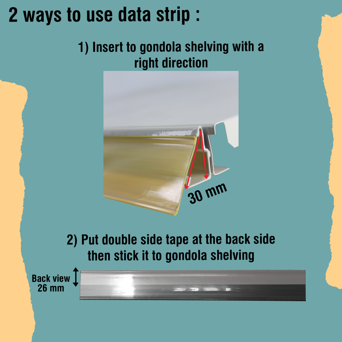 JME Ready Stock Data Strip HARGA PLASTIC | Shopee Malaysia