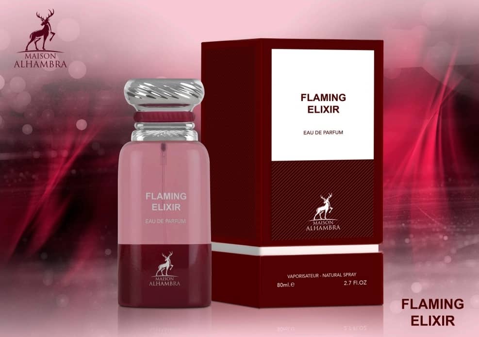 Flaming Elixir 80ml Cherry Maison Alhambra Unisex Edition Eau De Parfum ...