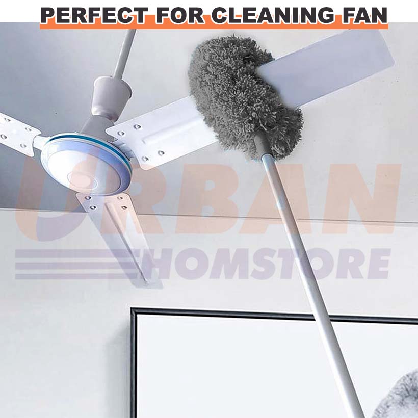 UBH 1.4M Ceiling fan duster Penyapu kipas syiling Microfiber head Fan ...