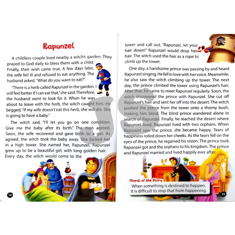 60 DELIGHTFUL STORIES WITH MORAL VALUES PADDED STORY BOOK - MIND TO ...