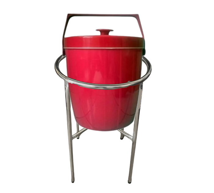 STAINLESS STEEL TONG NASI KAKI / RICE BUCKET STAND / TONG NASI KAKI ...