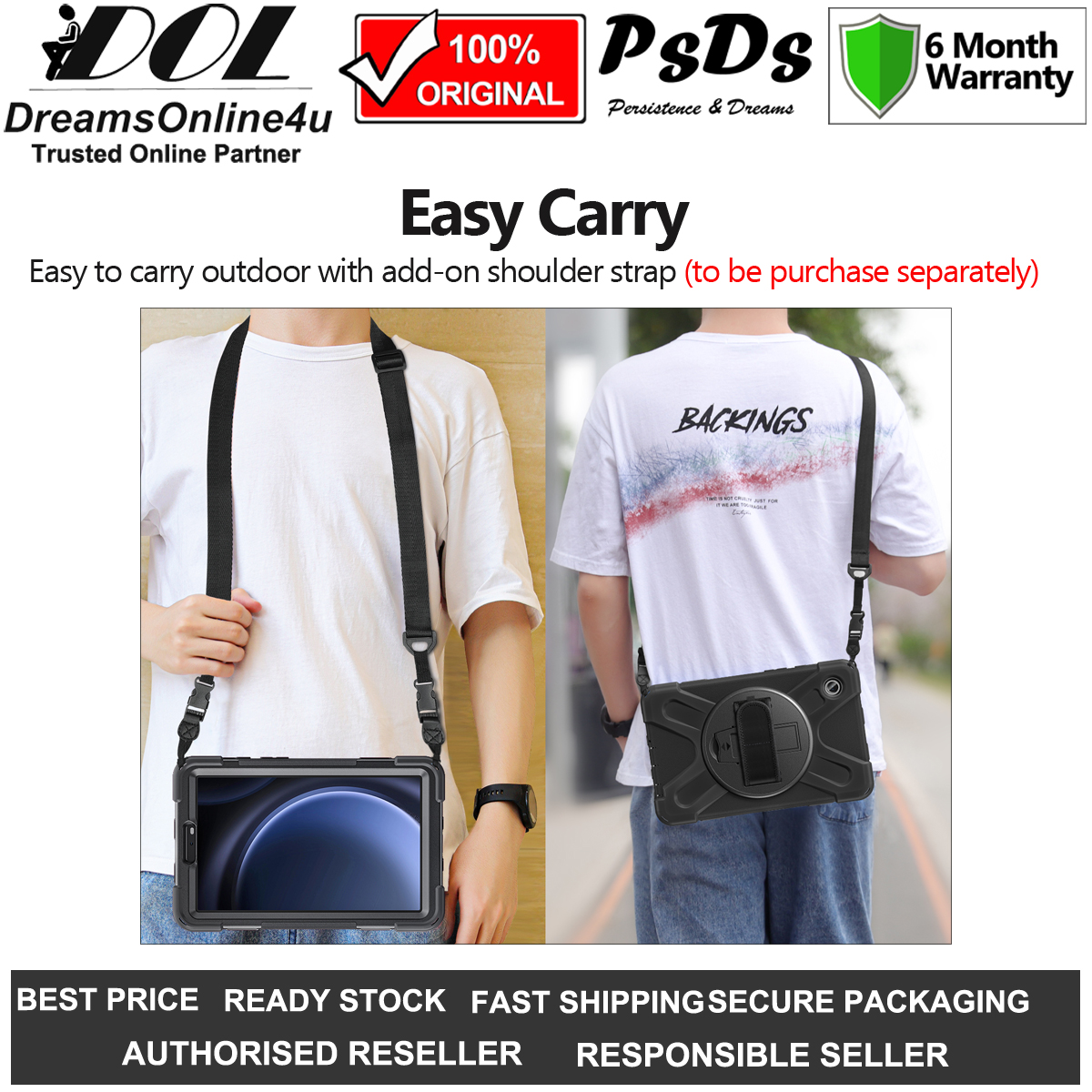 PsDs SAMSUNG Tab A9 8.7 2023 X110 X115 PirateKing Extreme 3 Layers Anti ...