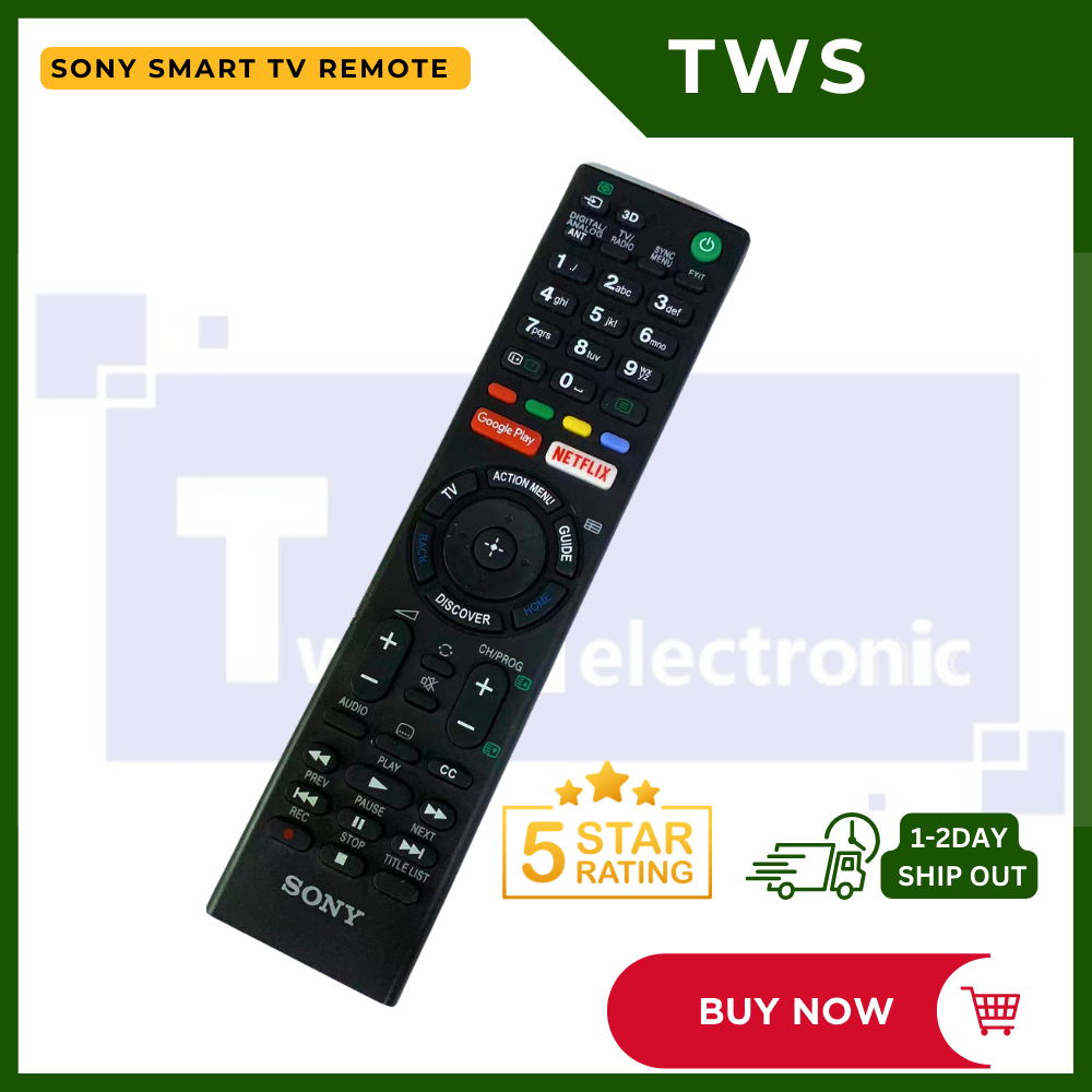 sony remote tv|Replace for Sony TV Remote Control, for Sony BRAVIA 4K ...