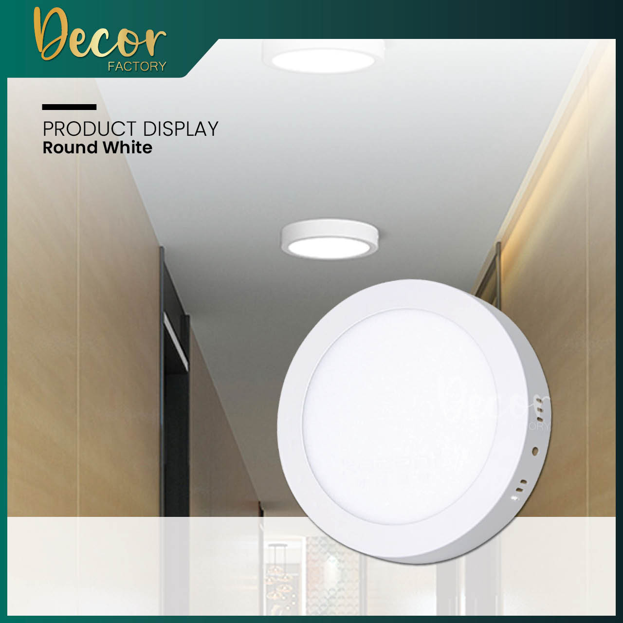 [Premium Grade] LED Surface Downlight Surface Mounted LED Panel ...