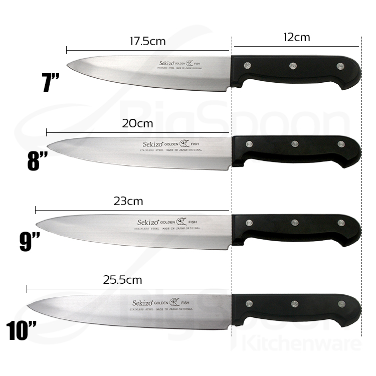 SEKIZO 7/8/9/10 Inch Cooking Knife | Chef Knife Japan | Pisau Dapur ...