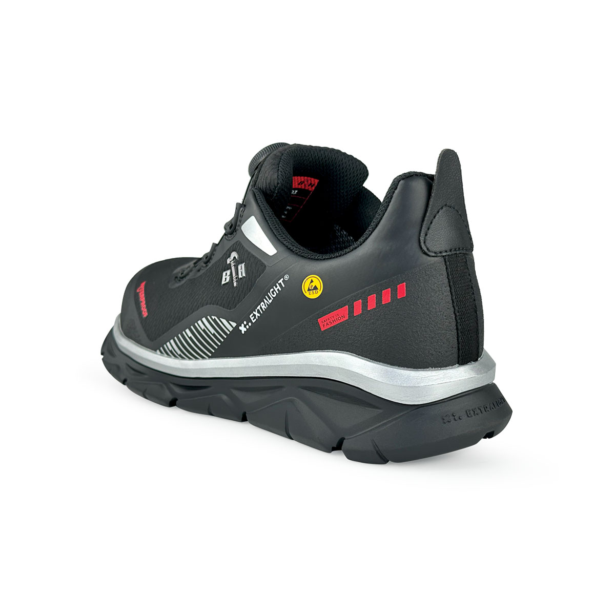 Black Hammer Pro Series Men Low Cut Waterproof ESD Extralight Safety ...