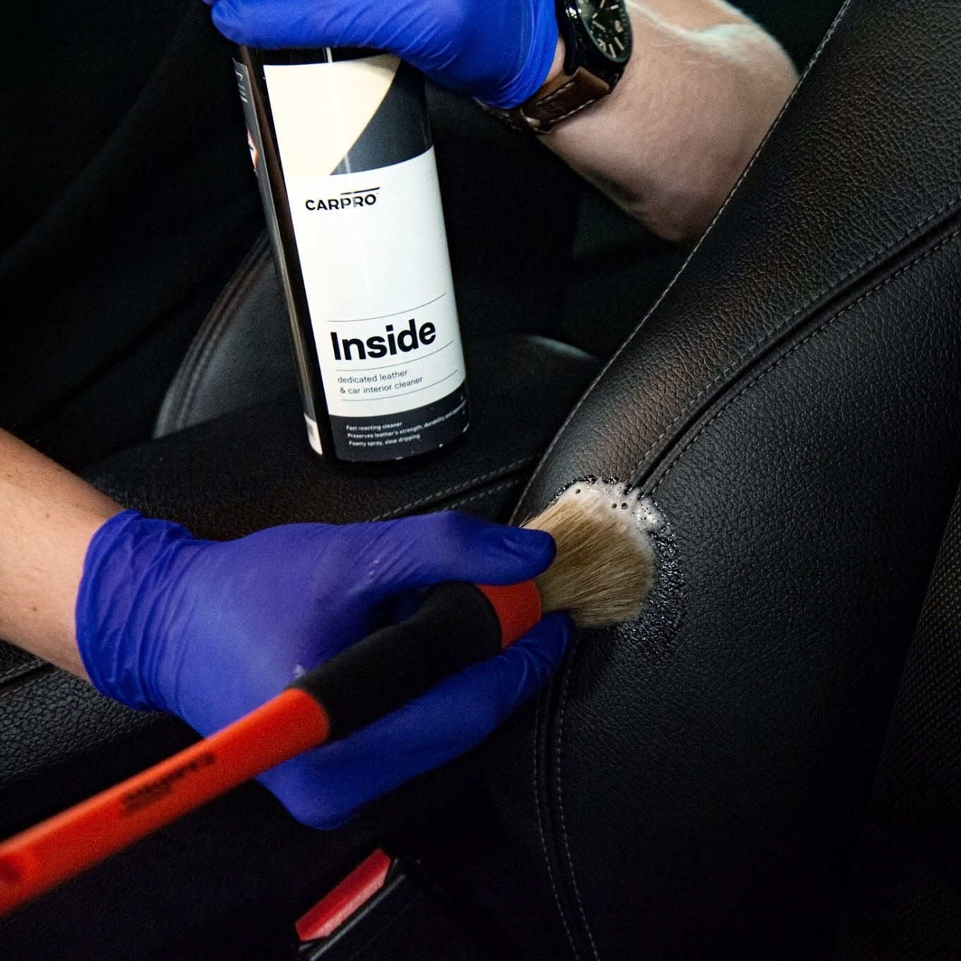 CARPRO Inside (1L) - Dedicated Leather & Car Interior Cleaner - Infused ...