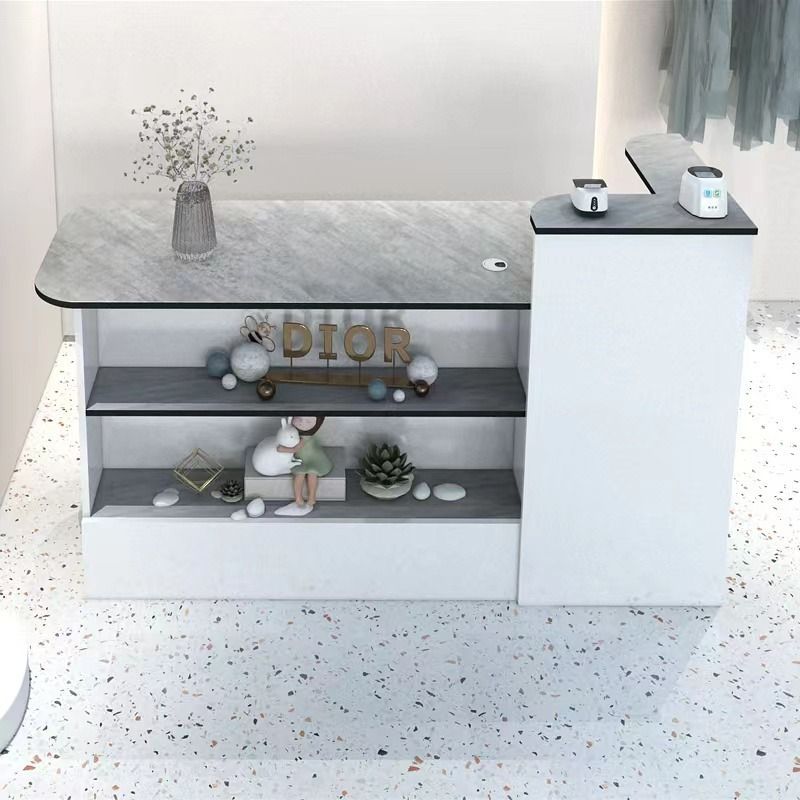 Cashier counter clothing store front desk women's clothing store small ...