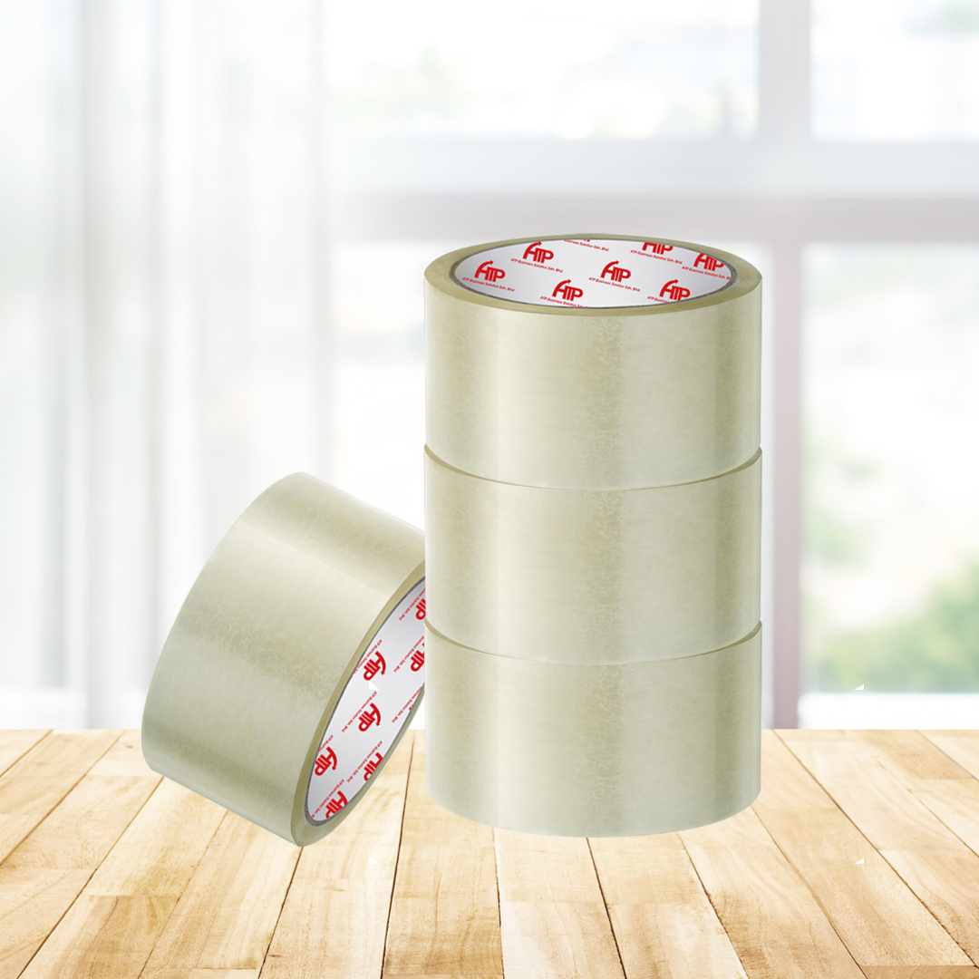 Packaging📦 ATP Clear Tape Cellotape Transparent Clear Tape Adhesive Opp ...