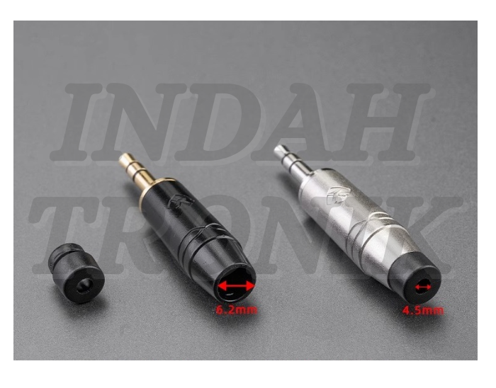 Roxtone 3.5mm Stereo L-Type Right Angle TRS Audio Connector L-Shape ...