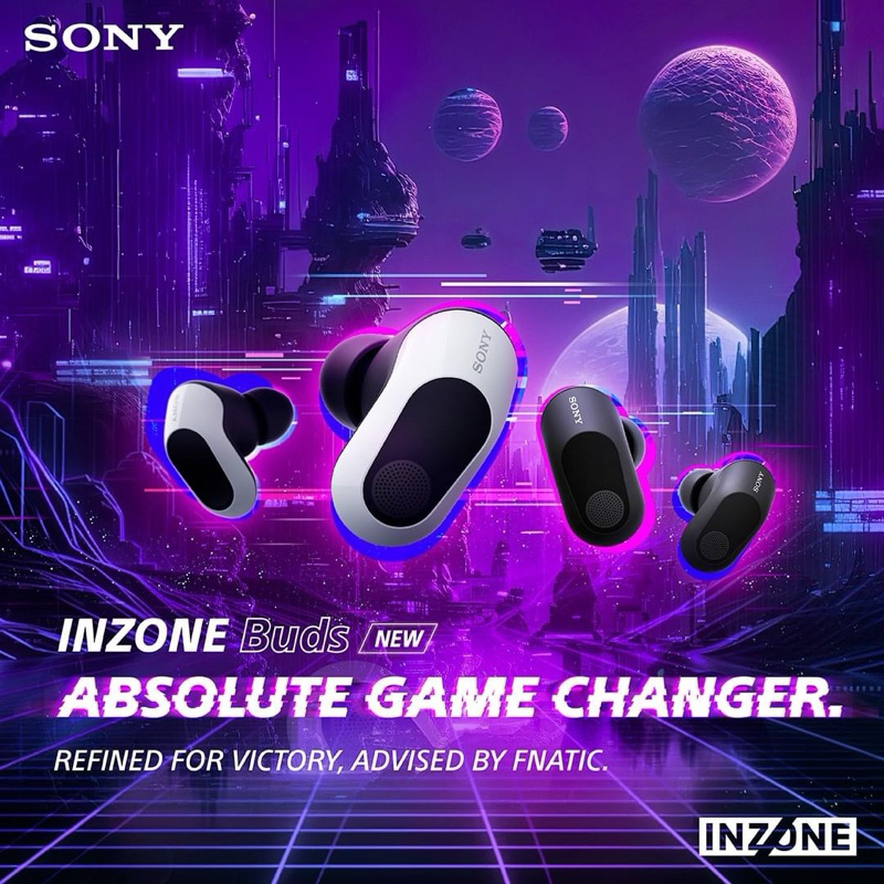 Sony INZONE Buds Truly Wireless Noise Cancelling Gaming Earbuds - WF ...