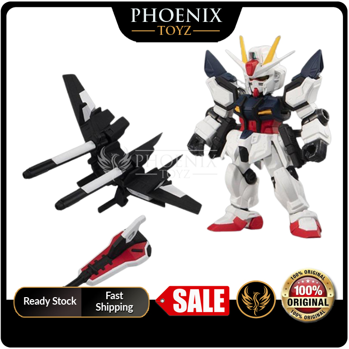 [PhoenixToyz] 100% ORIGINAL 5cm Height Bandai Gashapon Gundam MSE 20: Strike Gundam ...