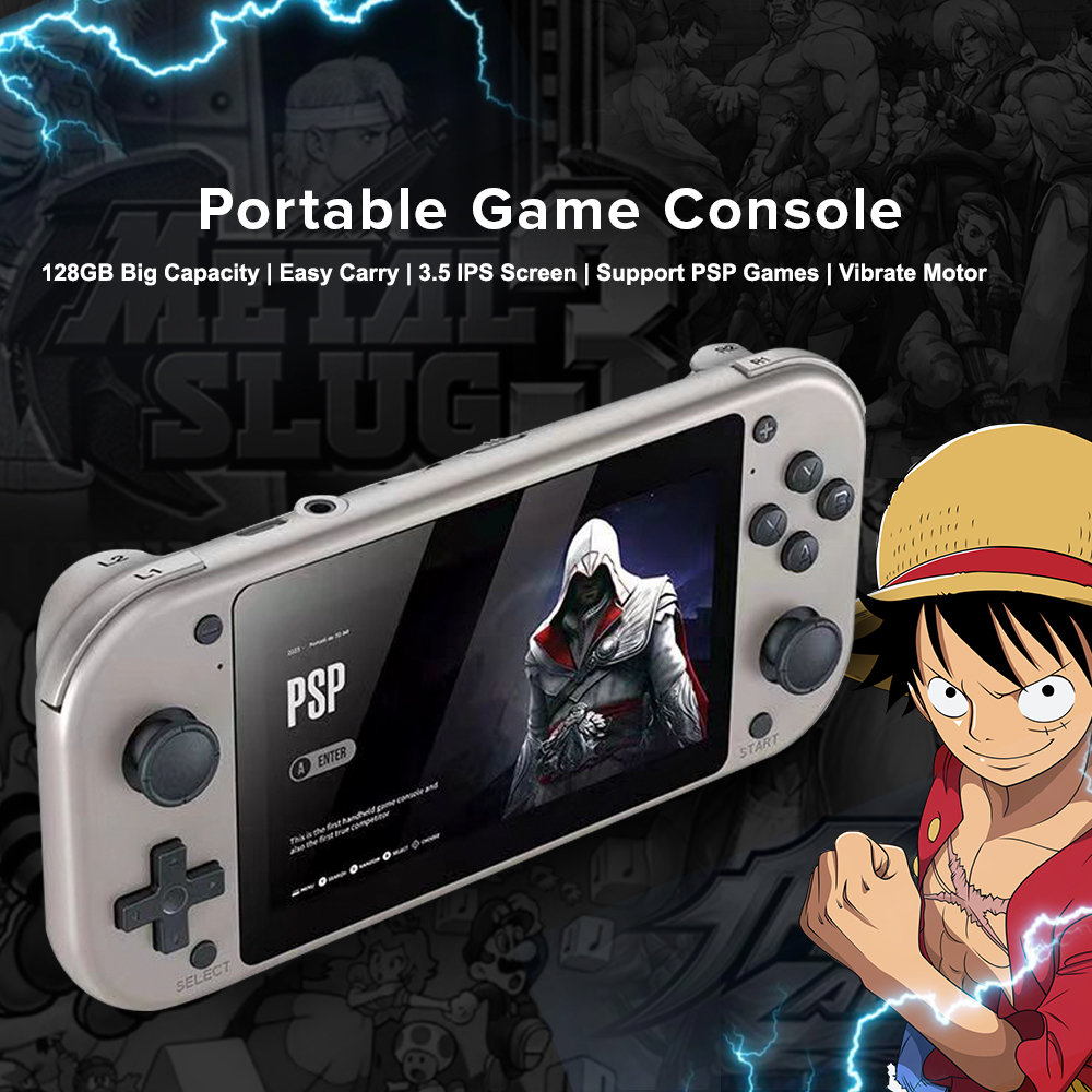 PSP/NDS/PS1/N64 Game Console New SJCAM M17 Game Console 128GB Big ...