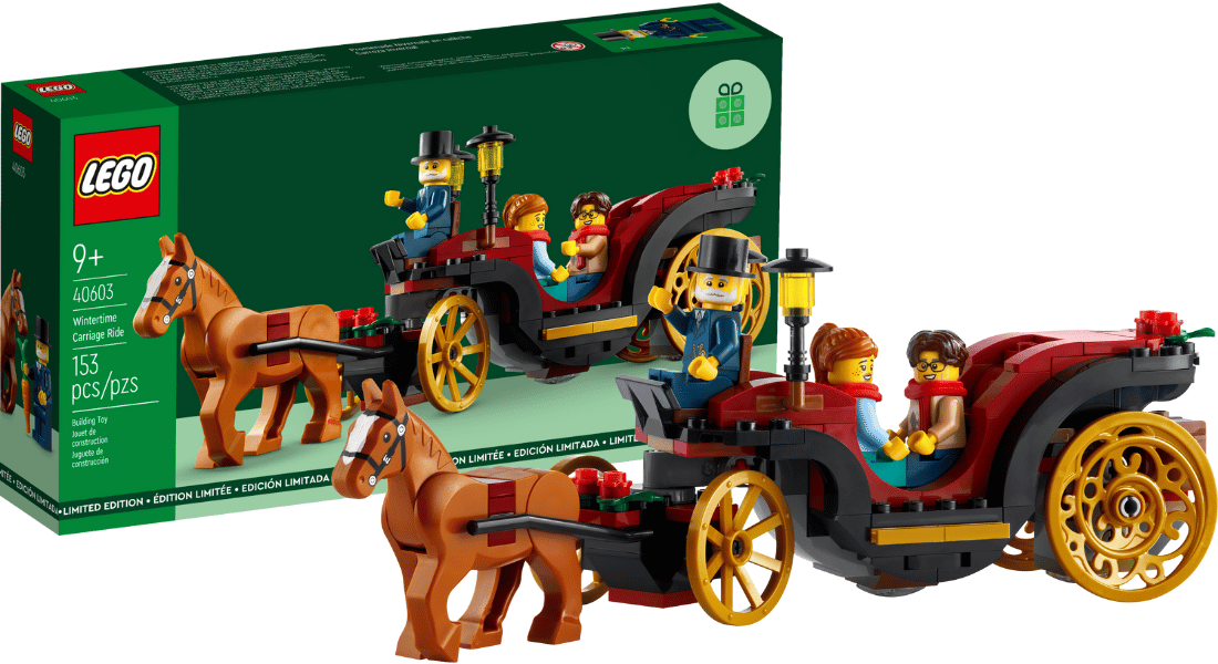[BricksInBoots] LEGO Wintertime Carriage Ride (40603) or Christmas ...