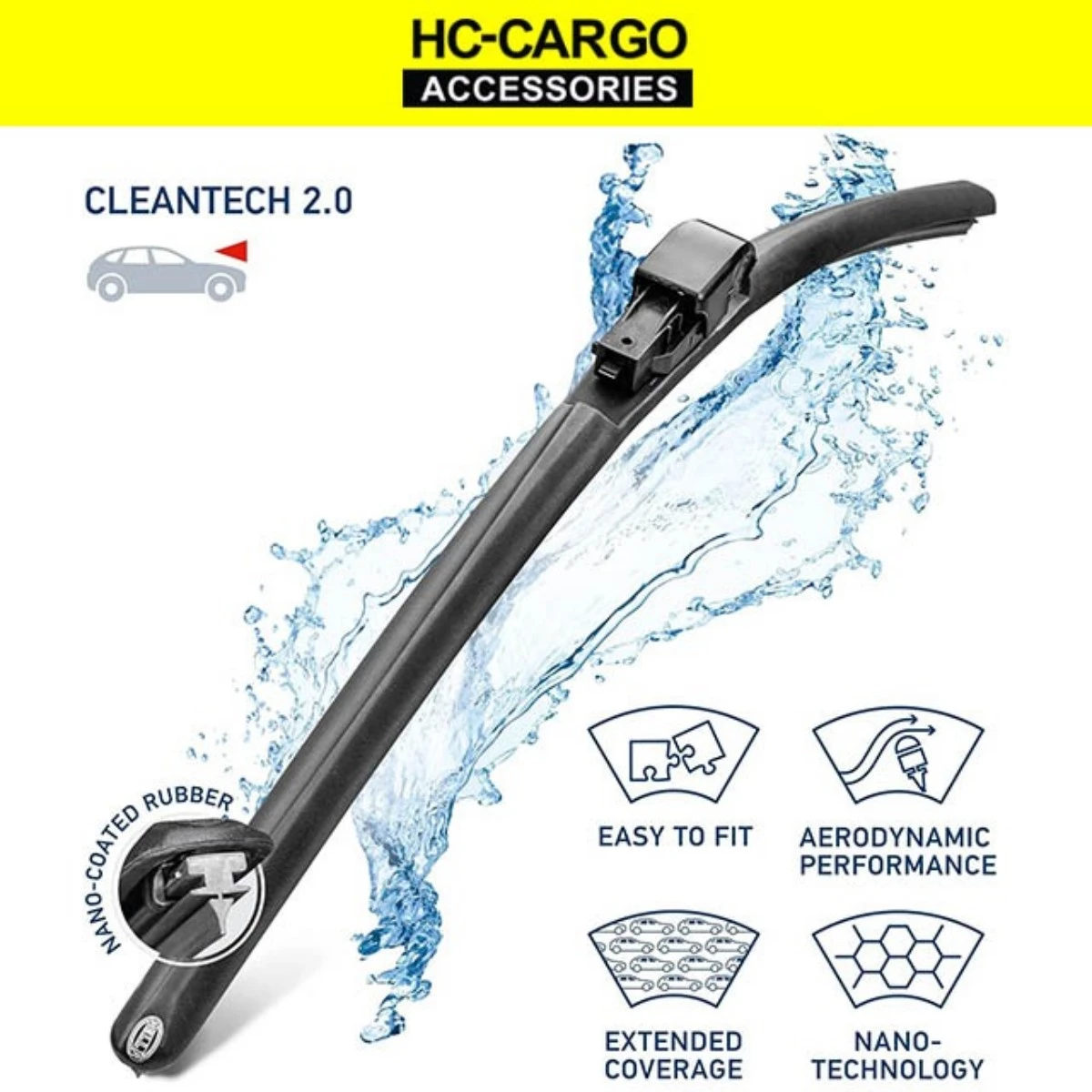 Proton X70 / X50 Hella Cleantech 2.0 Multiadapter Wiper Blades With ...