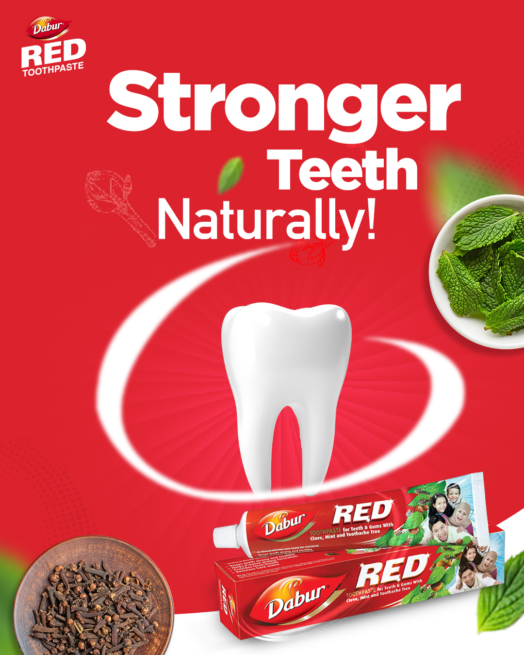Dabur RED Toothpaste - 100g & 200g | Shopee Malaysia