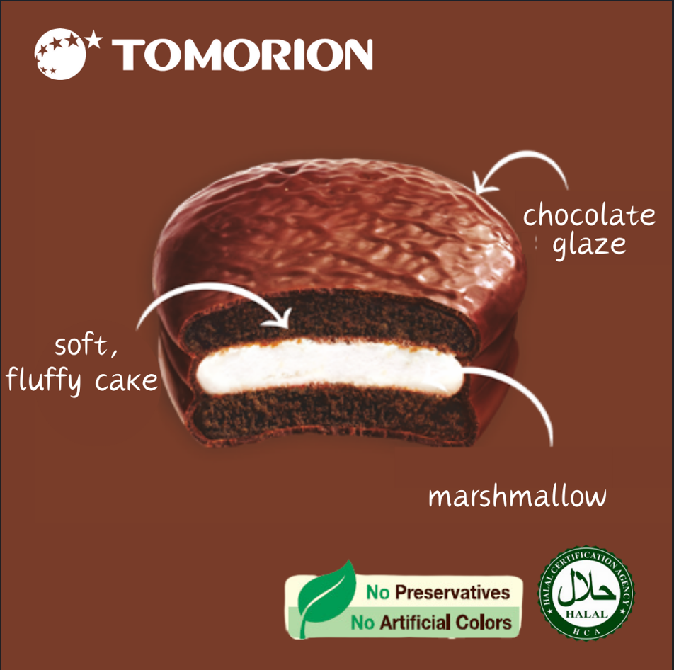 Tomorion Dark Choco Pie 180g (6 individual packs inside) | Shopee Malaysia