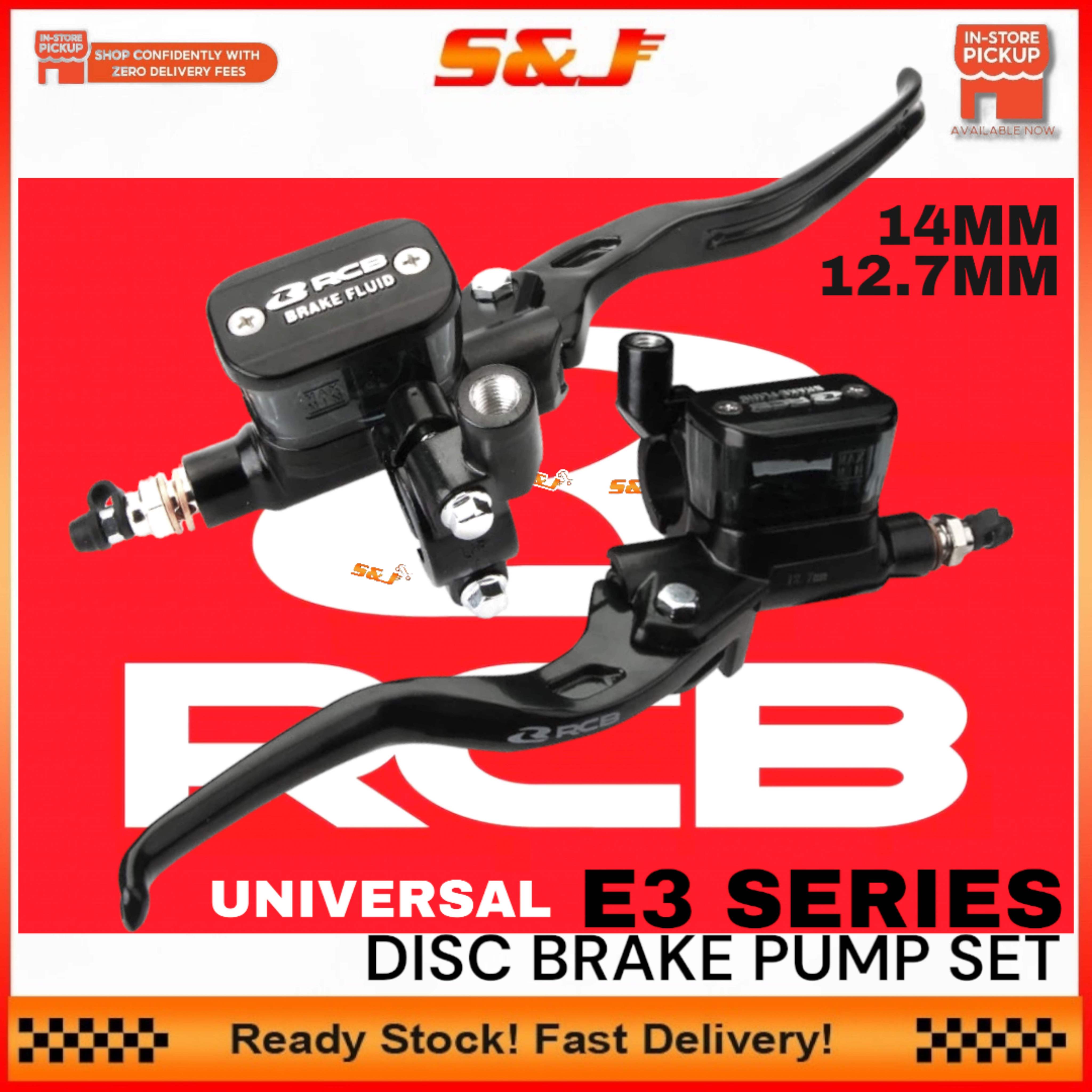 RCB E3 SERIES DISC BRAKE PUMP CLUTCH LEVER SET KIRI KANAN Y15 Y15ZR Y16 ...