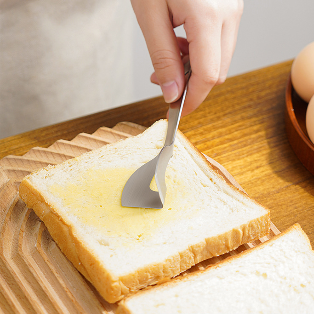 Butter Cutter Stainless Steel Butter Spreader Butter Knife Cheese Dough ...