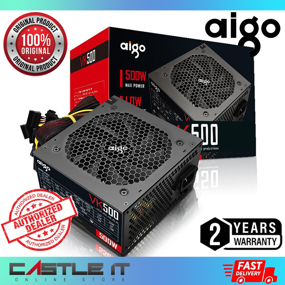 Aigo GP550 GP650 GP750 PMT750W / 550W 650W 750W 80PLUS Bronze Power Supply DarkFlash Rated PSU ...