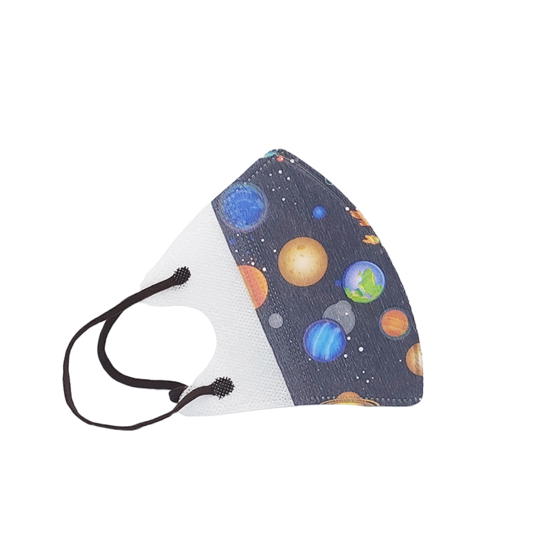 Wenbo 3D Mask Kids [10pcs] Children Face Mask Three Layers Soft Cartoon ...