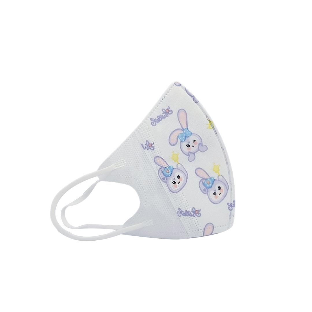 Wenbo 3D Mask Kids [10pcs] Children Face Mask Three Layers Soft Cartoon ...