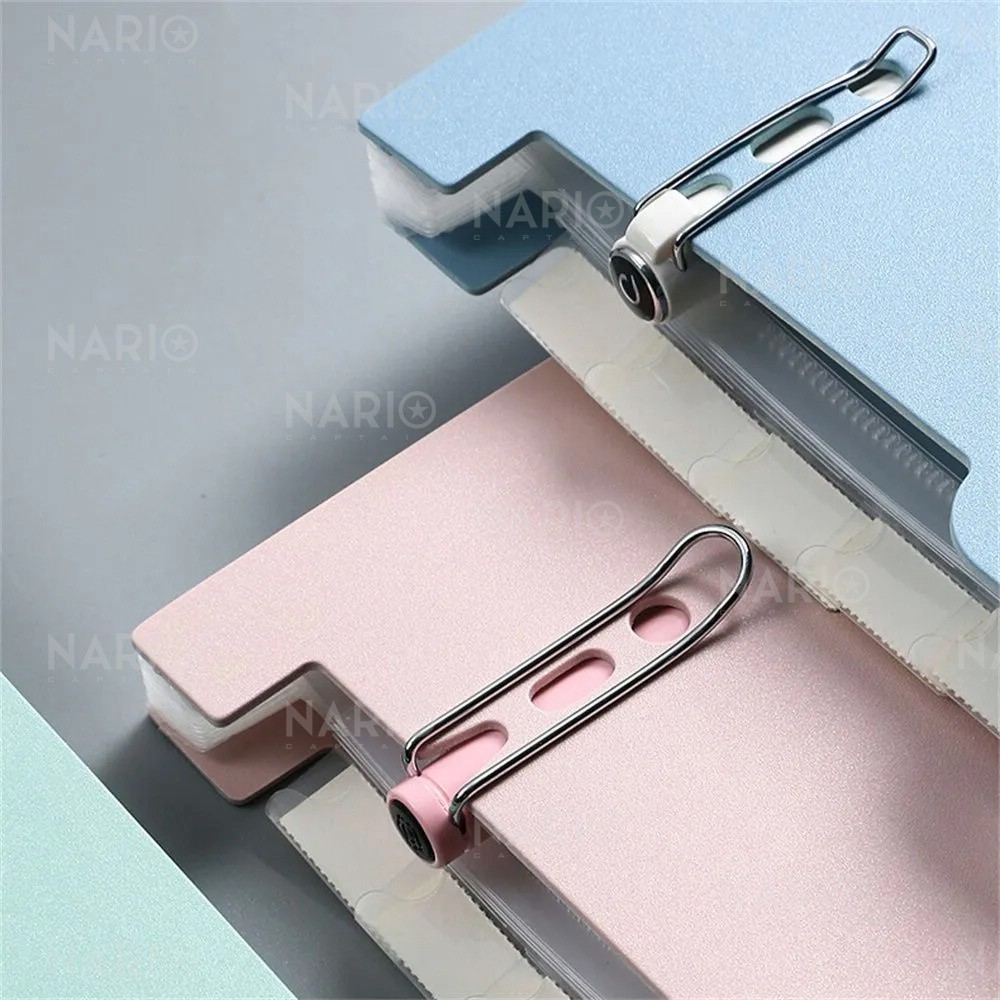 NARIO Multilayer Expanding File Folder A4 Size File Organizer Box ...