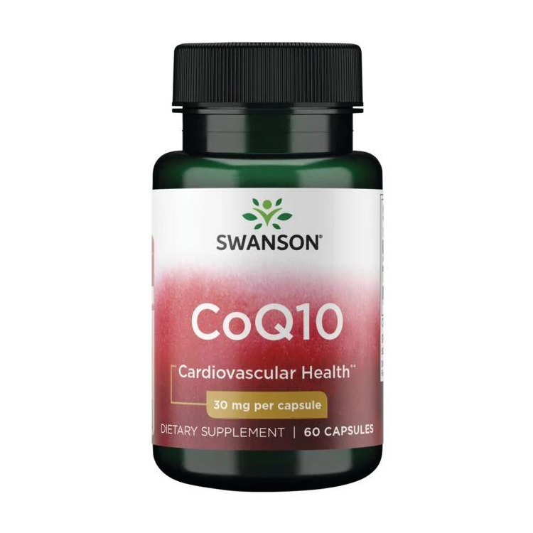 Swanson CoQ10 30mg/100mg, Softgels/Capsules Coenzyme Q10 support heart ...