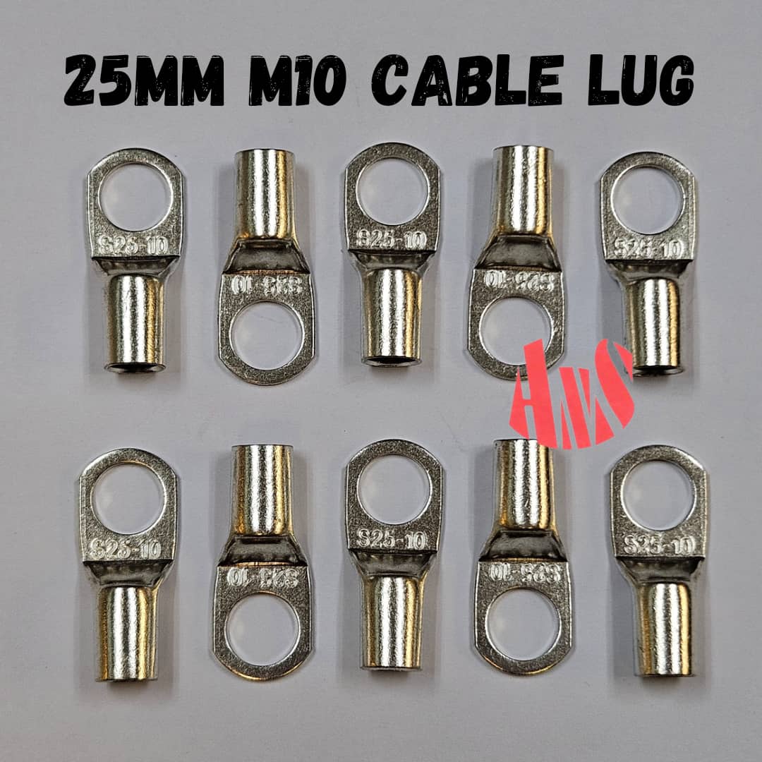 (10pcs per pkt) Cable Lug Link 10MM 16MM 25MM M8 or M10 | Shopee Malaysia