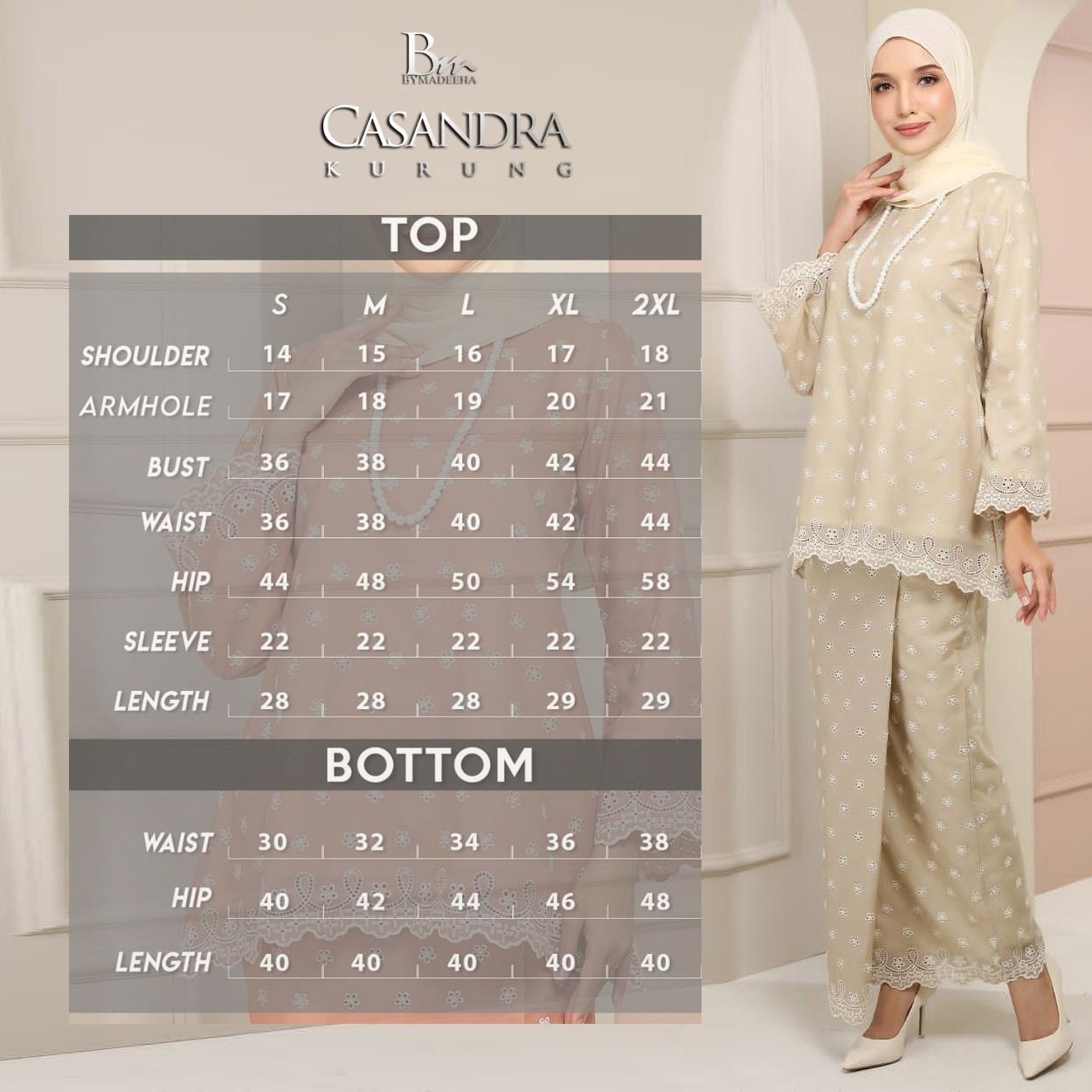 ByMADEEHA CASANDRA KURUNG | Shopee Malaysia