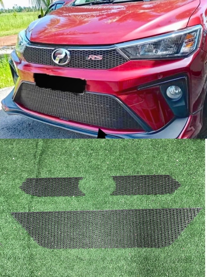 Perodua Bezza (New) 2020-2023 Honeycomb Grill/ Front Grill Honeycomb ...