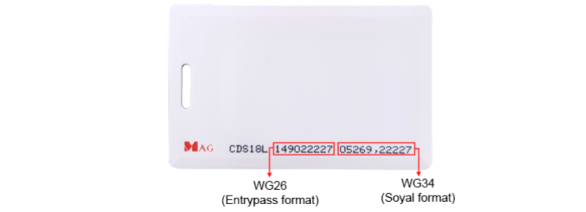 MAG Long Range RFID ID EM 125KHz Guard House Door Access Card 80-120cm ...