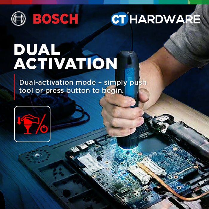 BOSCH GO 3 Smart Screwdriver Kit 3.6V 2.0AH - 8pcs Access + USB ...