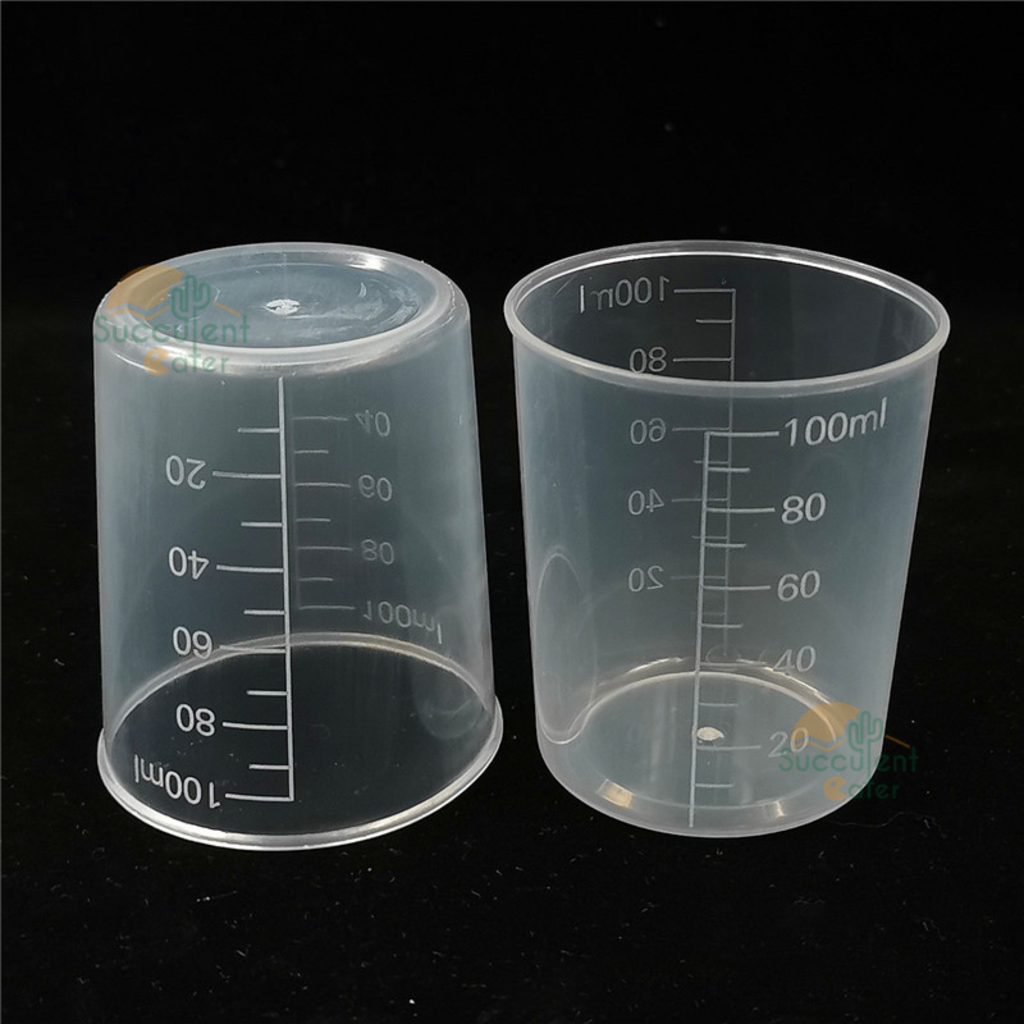 (1-30pcs) Measuring Cup Cawan Penyukat Scale Plastic PP Clear Baking ...