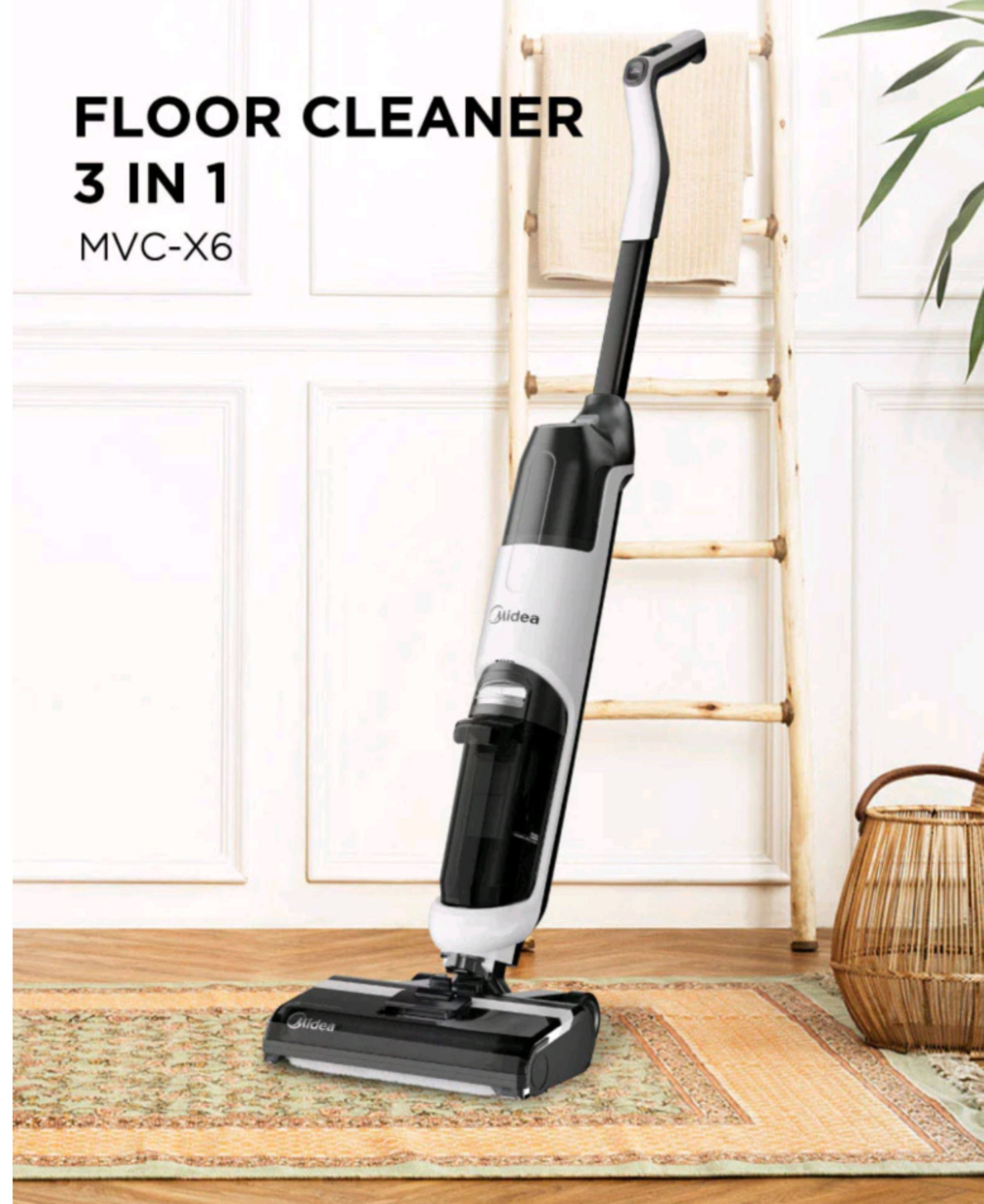 Midea MVC-X6 Floor Cleaner 3 In 1 /干湿吸尘机 Floor Washer Wet & Dry ...