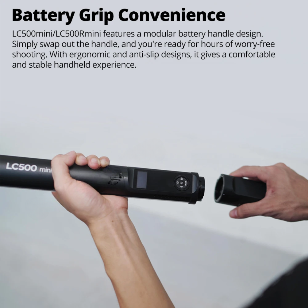 Godox LC500 Mini Bi-Color / LC500R Mini RGB LED Light Stick Lighting Adjustable 360° Full Color ...