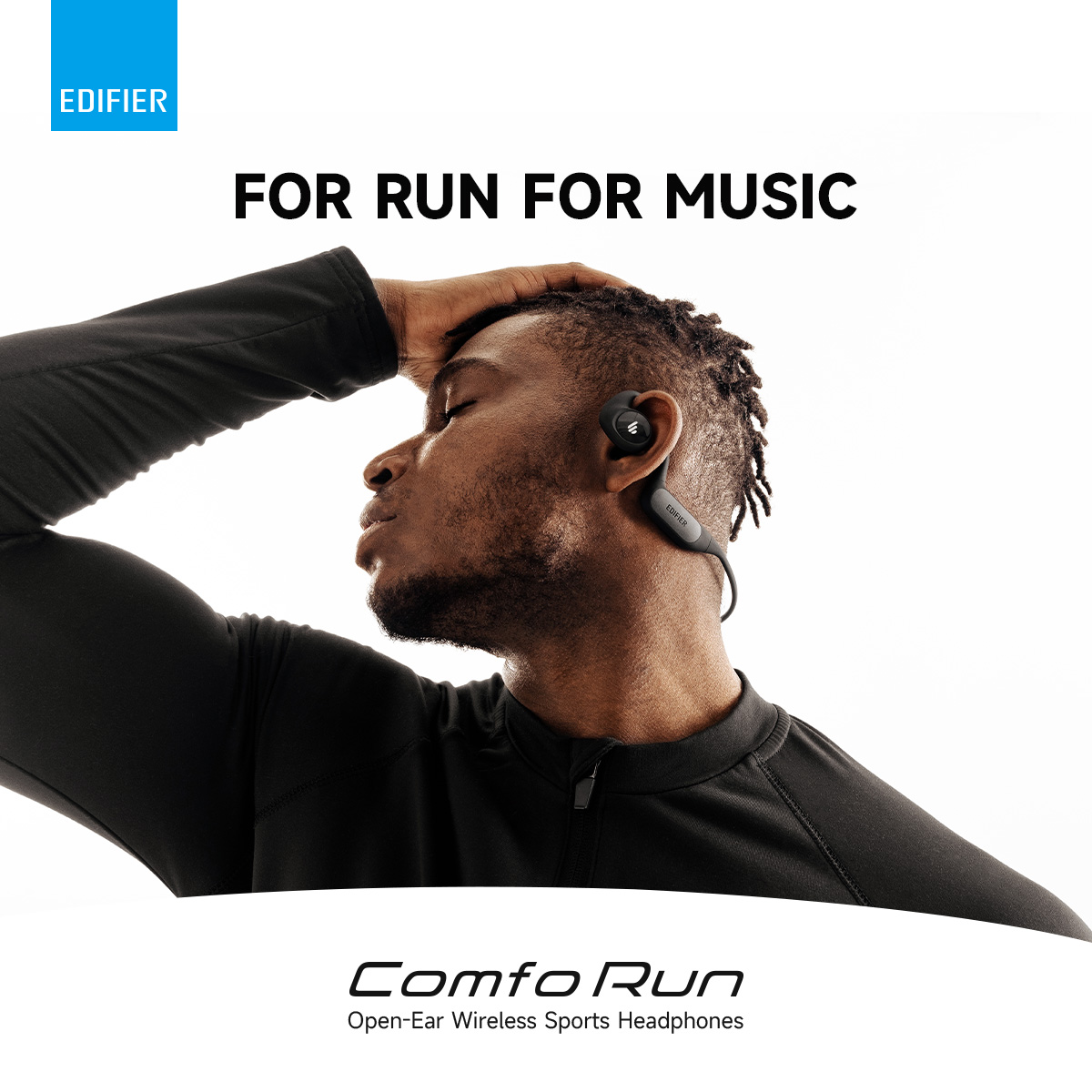 Edifier Comfo Run Open-Ear Wireless Sport Earphones with Connex ...
