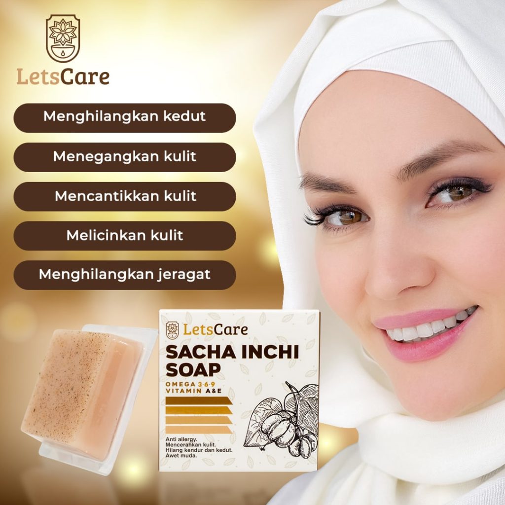 LETSCARE Sabun Sacha Inchi Soap ANTI AGE 80G💯ORIGINAL *FREE GMEELAN ...