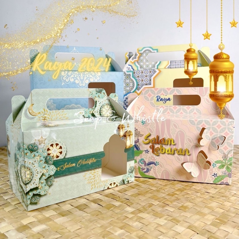 [NEW DESIGN] 2025 Hari Raya Aidilfitri Gift Box Kotak Kuih Raya ...
